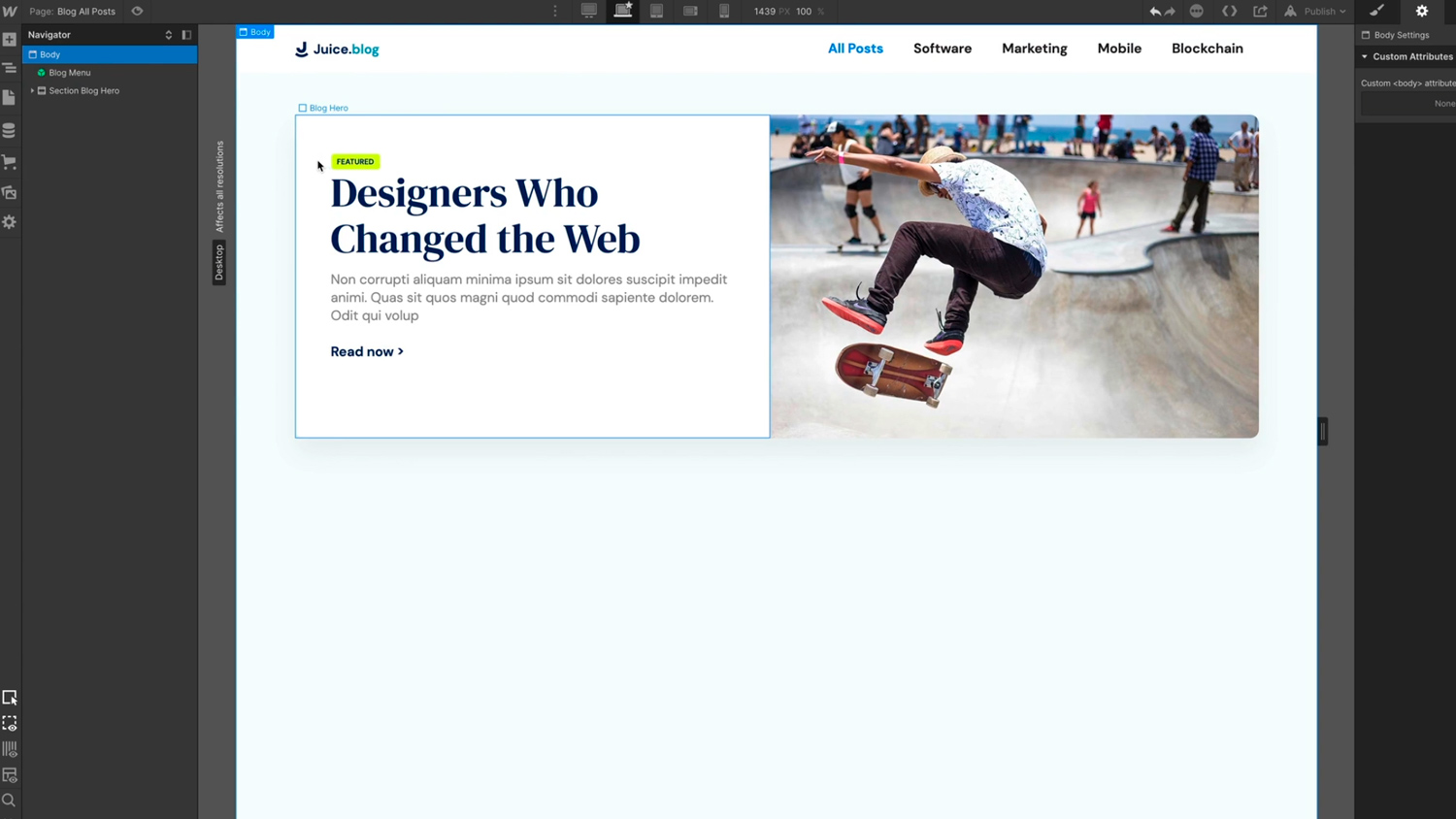Webflow: CMS and Advanced Techniques (Online Course)