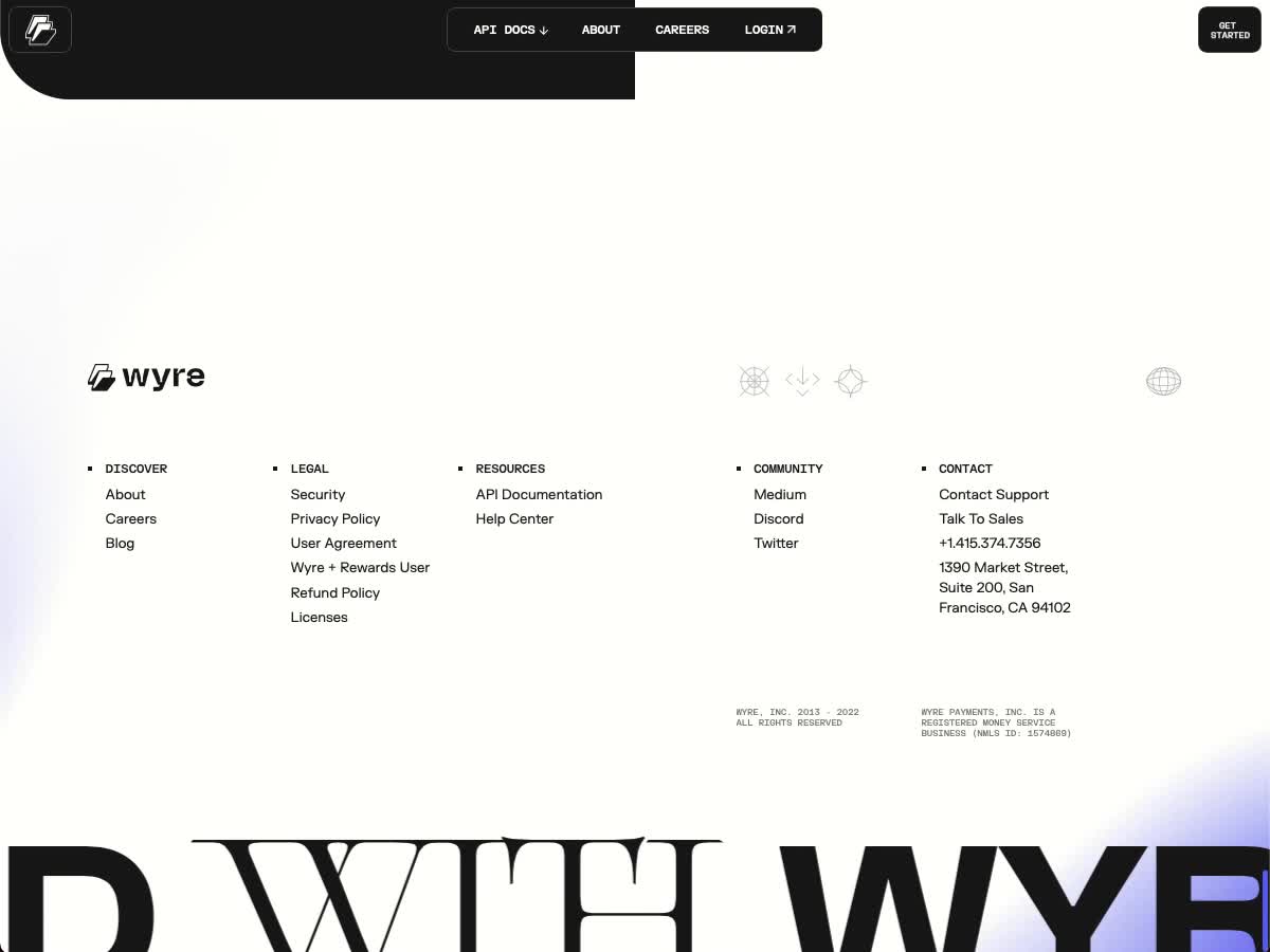 Minimalistic Interactive Footer - Footer Design Best Practices - Awwwards