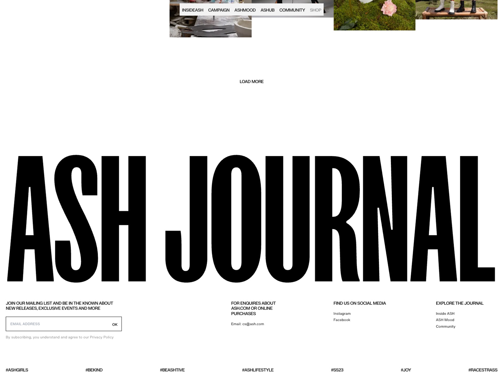 Footer Awwwards