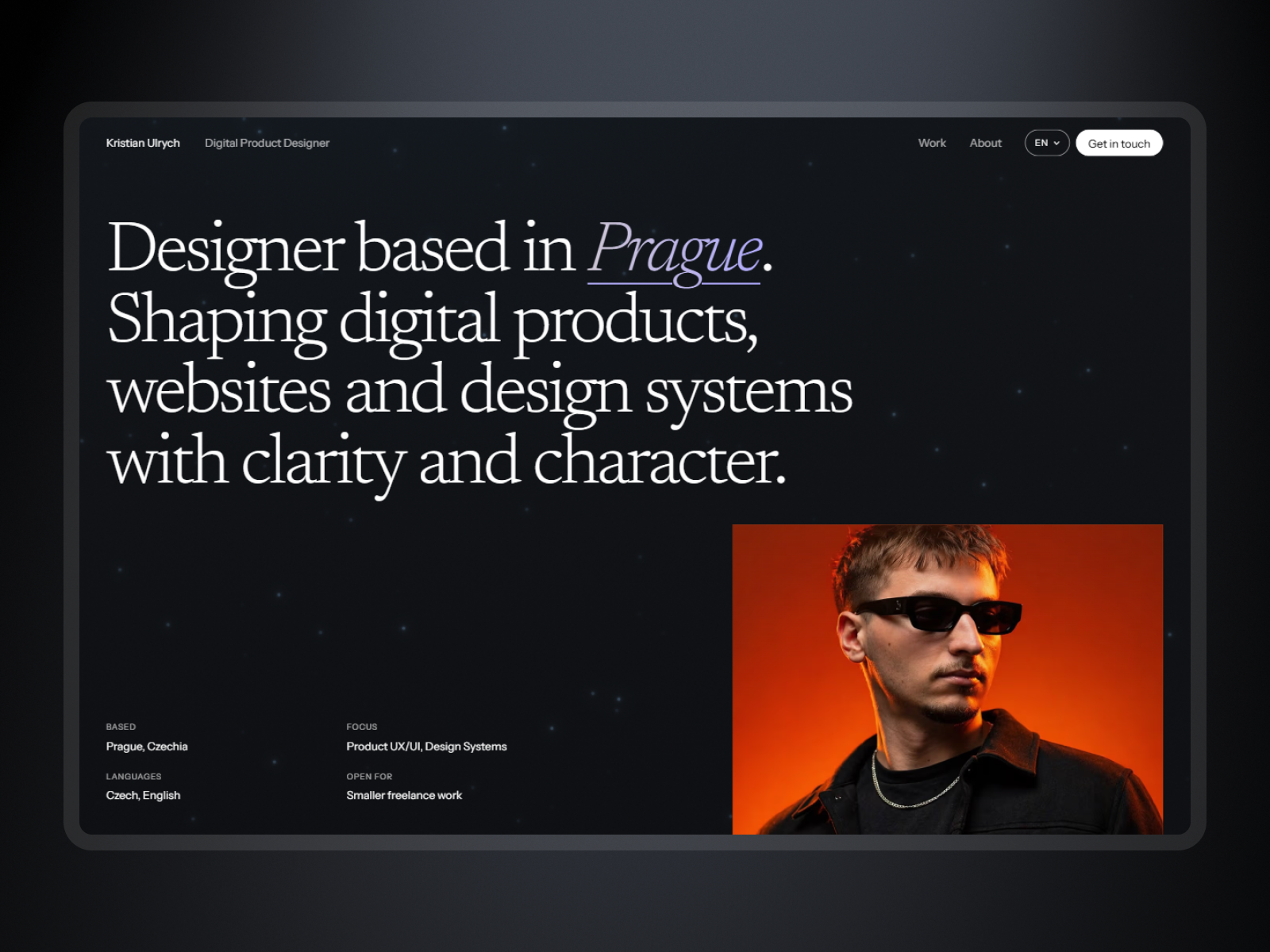 UX/UI designer portfolio - Awwwards Nominee