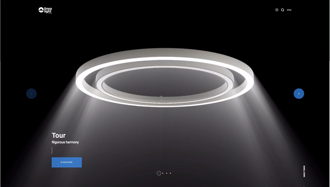 Linea Light Group: Design LED and Professional LED Lighting - Awwwards