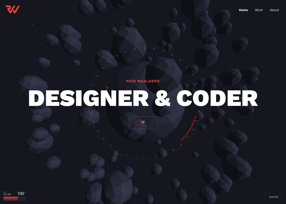 Rick Waalders - Awwwards Nominee - Awwwards