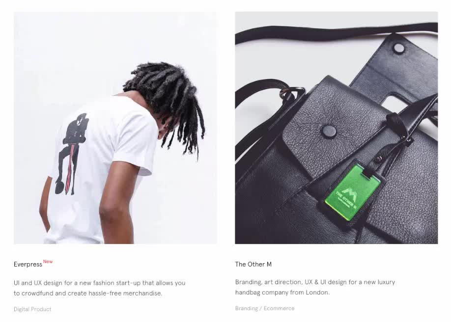 Project page - Chris Biron - Project Page - Awwwards