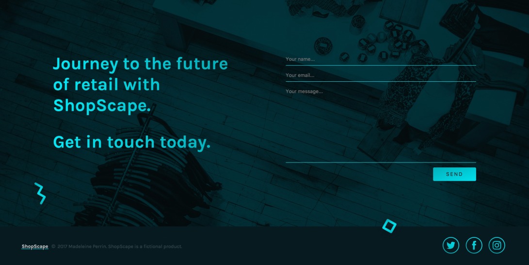 ShopScape - Awwwards