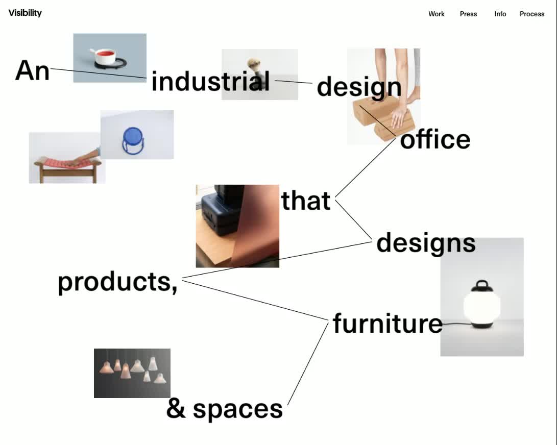 Visibility - Design & Interactions - Awwwards