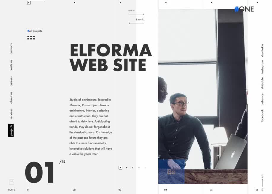 Text on a grid - Typography in Web Design - Awwwards