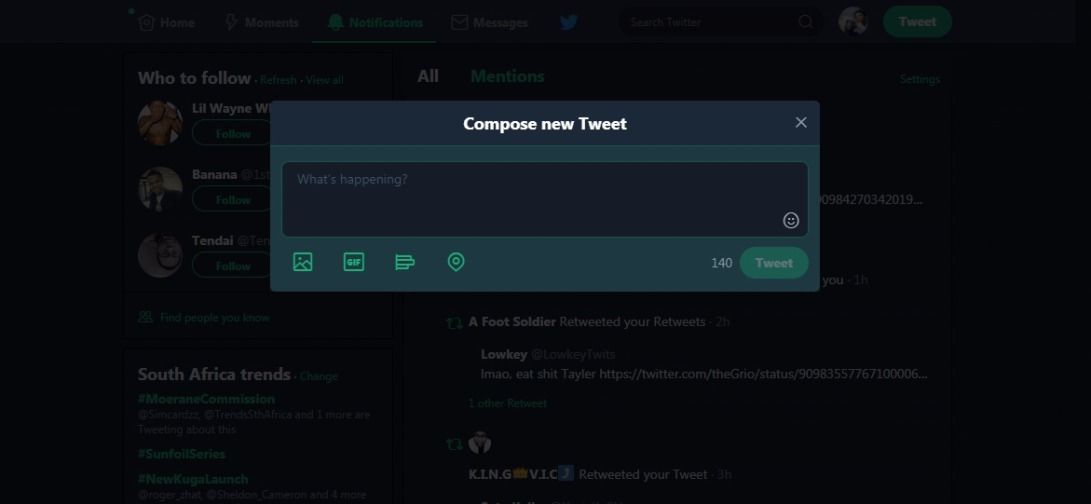 Twitter / Notifications - Awwwards
