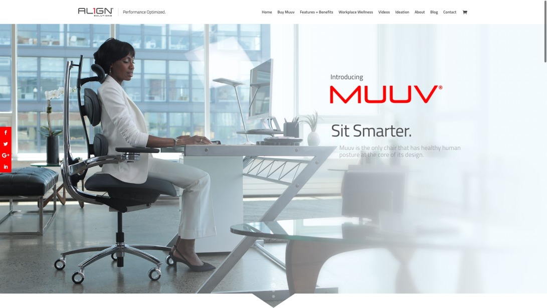 Align1 Solutions | Muuv® Chair | Better Posture & Spine Health Seating ...
