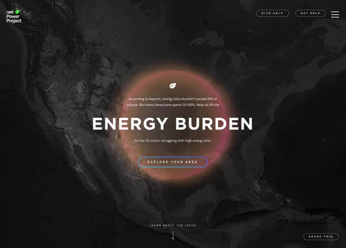 Moving Gradient Menu - Menu Inspiration - Awwwards