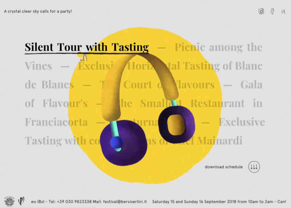 Rollover menu illustration - Menu Inspiration - Awwwards