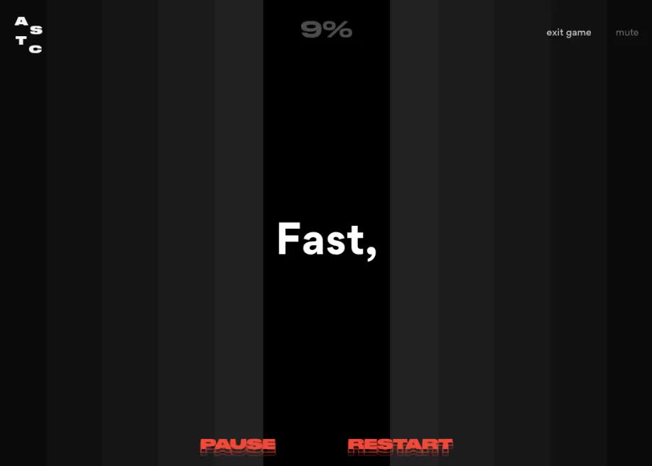 Music game reflex test - Games - Awwwards