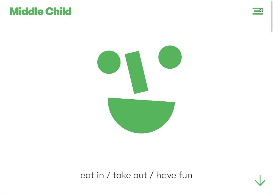 Overlay menu - Middle Child - Menu Inspiration - Awwwards