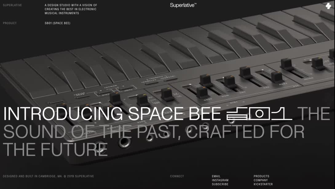 Superlative - Design & Interactions - Awwwards