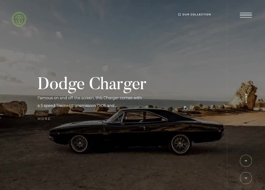 Navigation transition - Ultraviolet Way - Transitions - Awwwards