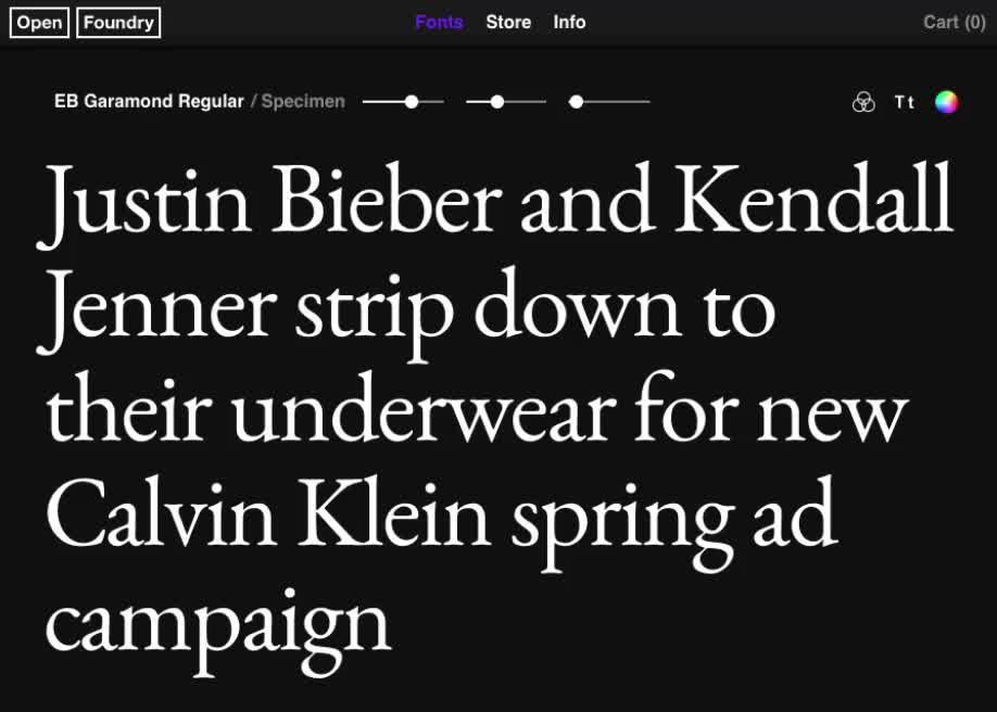 Open Foundry Font Library Best Fonts Awwwards Open Foundry Font Library Best Fonts Awwwards