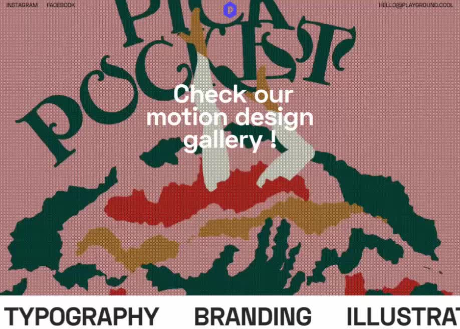 Scrolling Marquee and fullscreen Background Video - Project Page - Awwwards