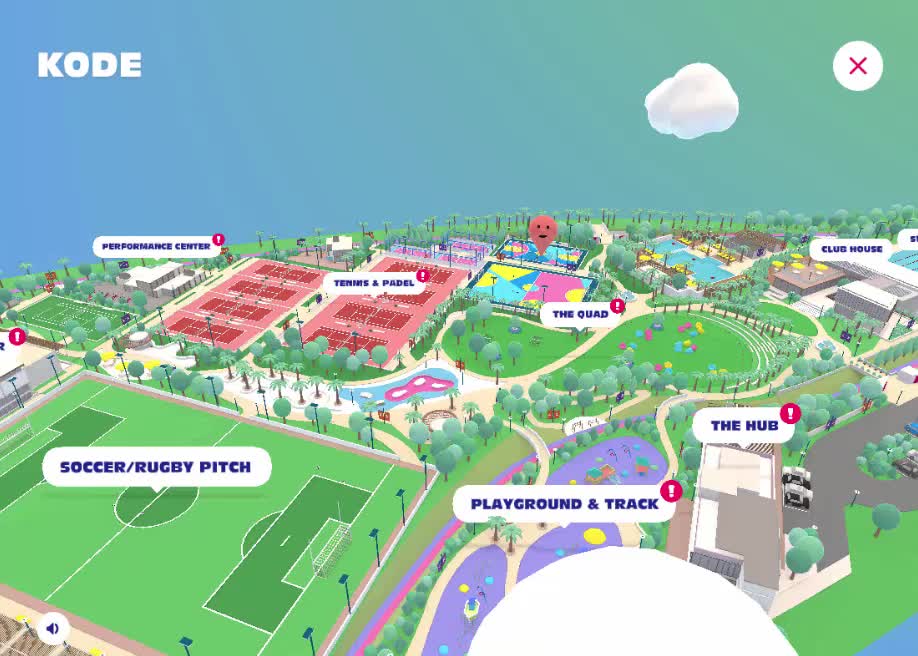 Kode - Explore the club - Three.js - Awwwards