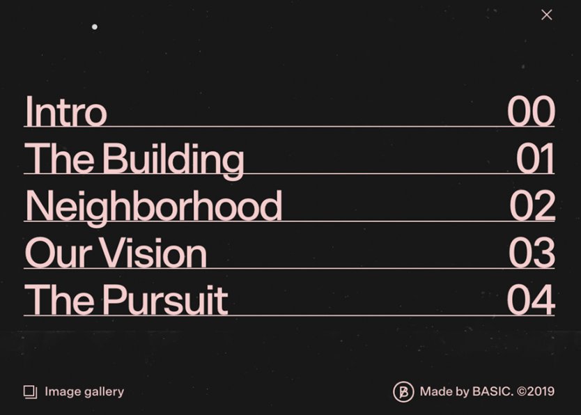  300 Creative Website Menu Design Examples Awwwards