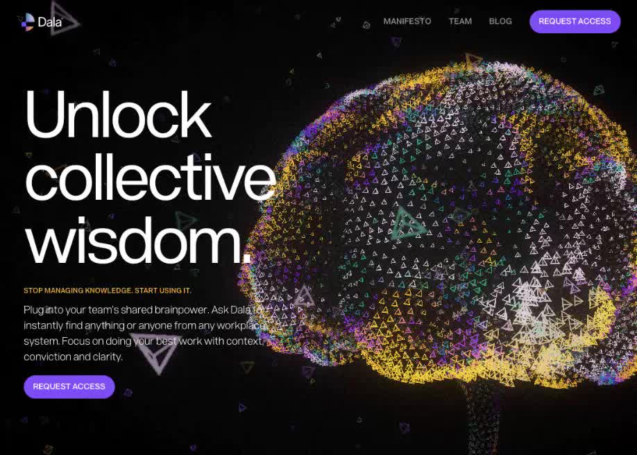 Dala - WebGL scroll transition - WebGL - Awwwards
