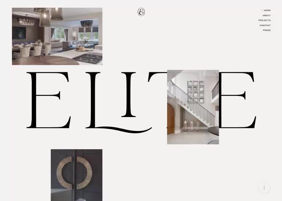 Elite Interior Design - Project gallery navigation - Galleries and ...