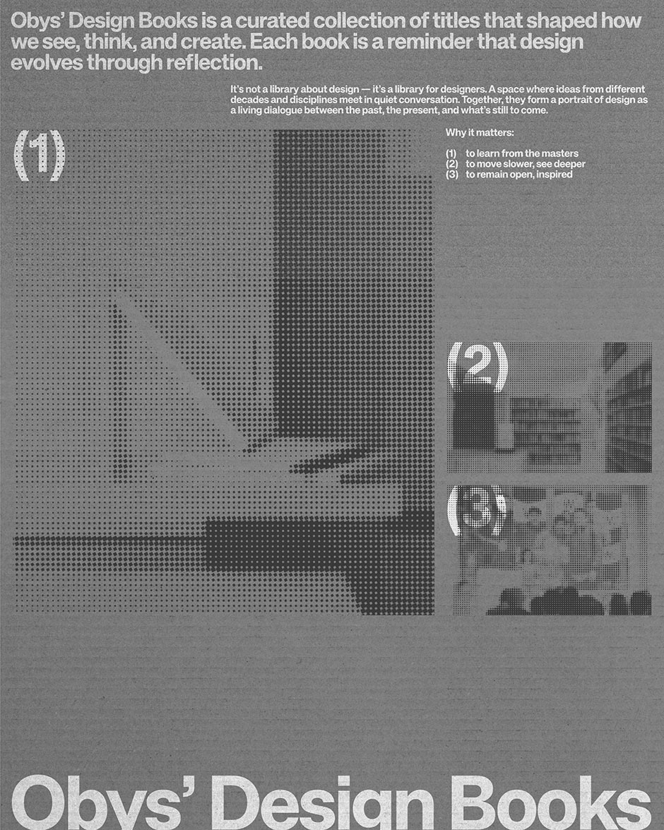 Obys’ Design Books