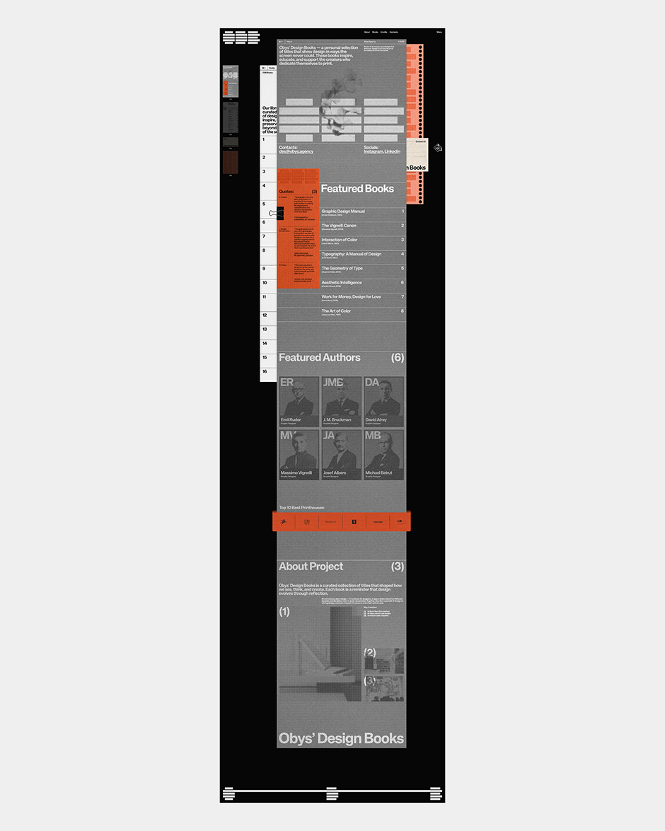 Obys’ Design Books