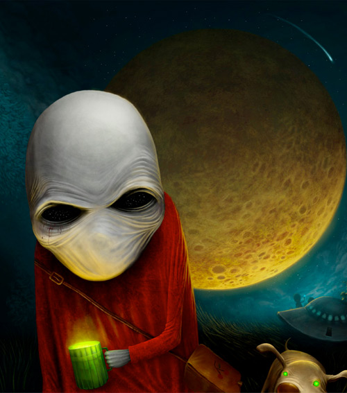 Anton Semenov: Disturbing and frightening illustrations