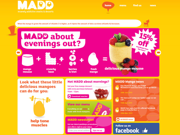 30 Colorful Websites