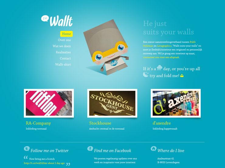 31 of the Best Blue Websites Around