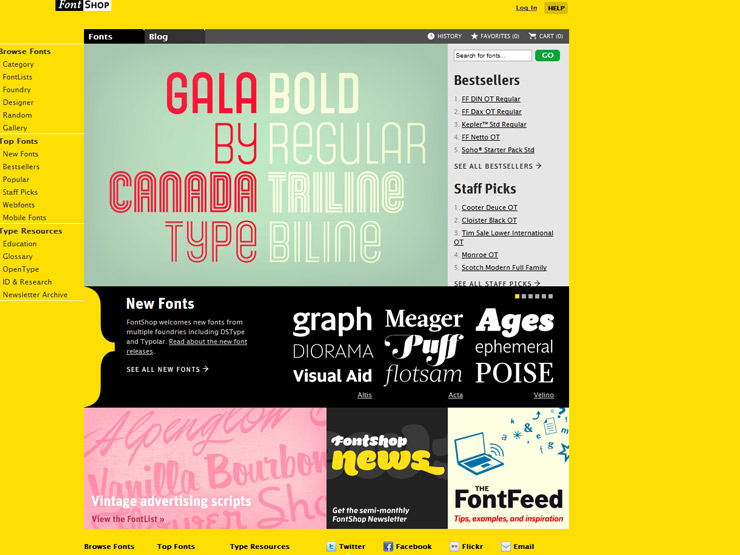 30 Yellow Websites to Brighten Up Your day