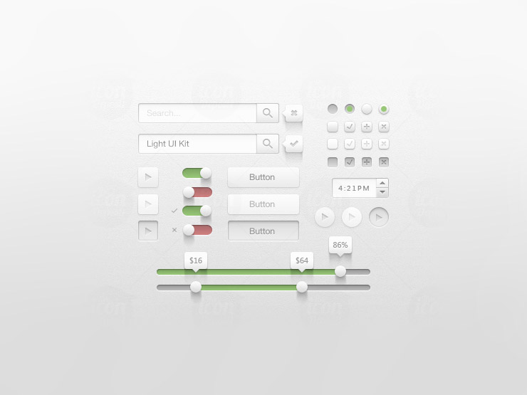 30 Free UI Kits