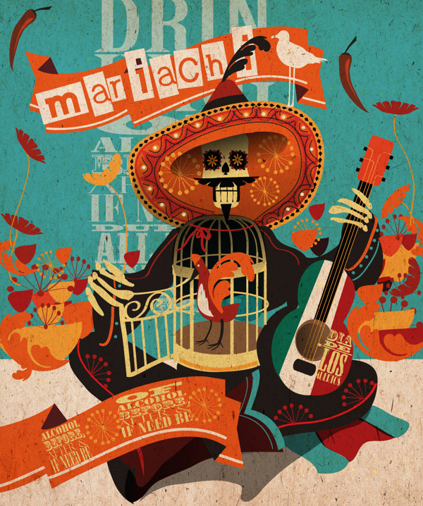 Day of the Dead Illustrations