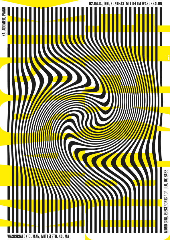 Chaos and Color: Poster Inspiration Board