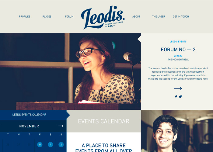 Leodis - Awwwards SOTD