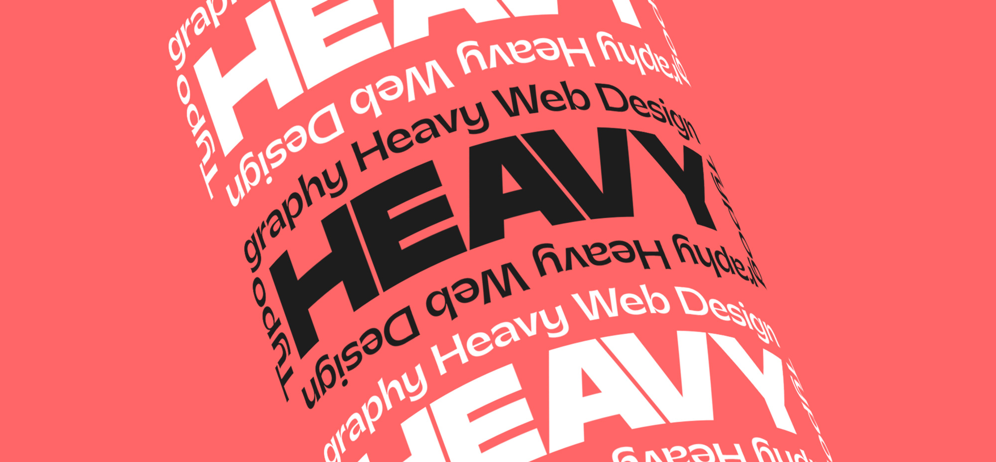 Typography Heavy Web Design