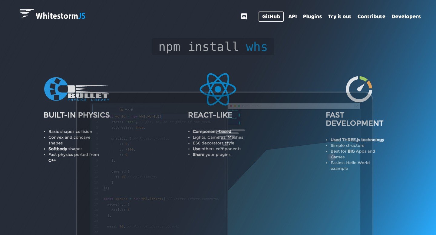 HTML5 Game Engines, Technologies and APIs - Awwwards