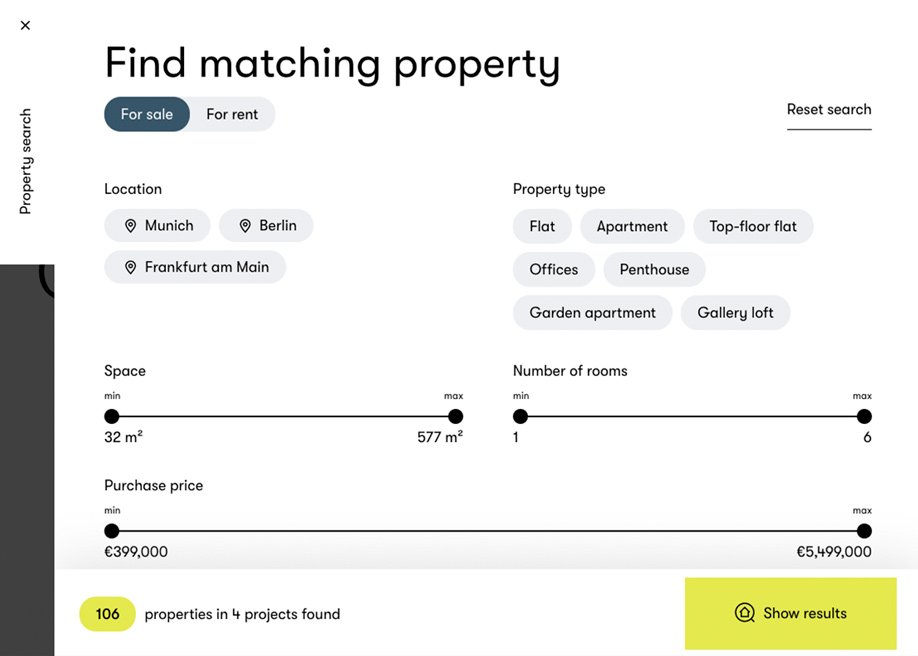 Search Filters - Awwwards