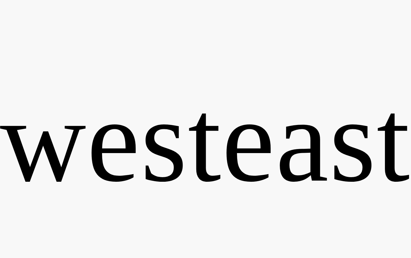 WestEast - Awwwards Honorable Mention