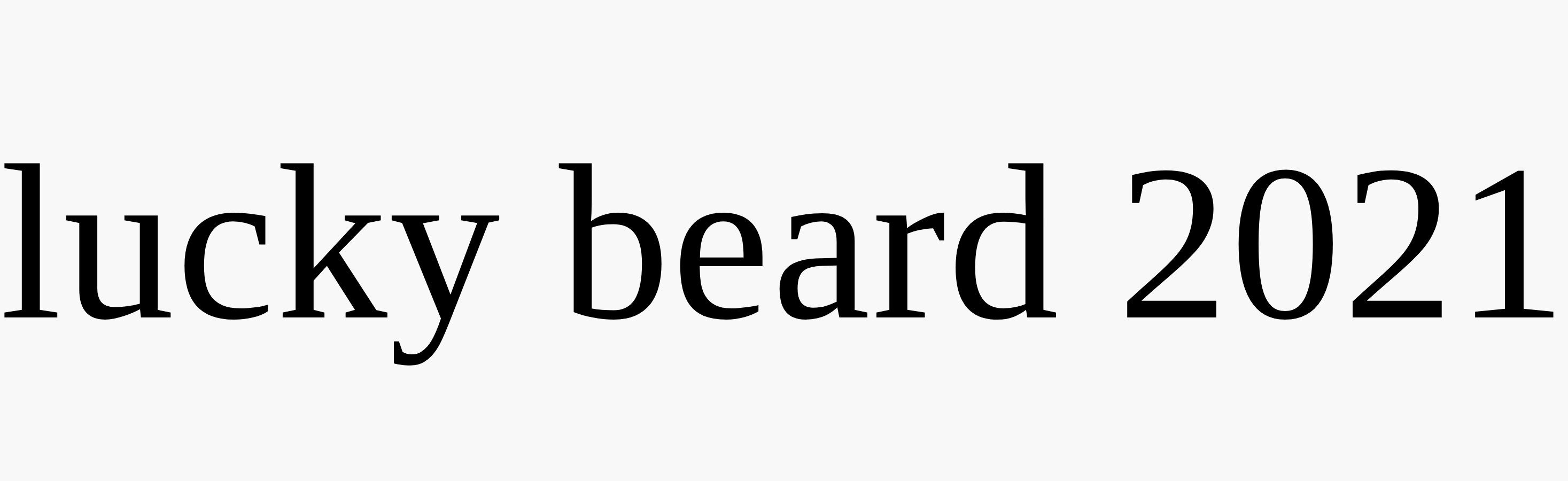 Lucky Beard Global - Awwwards Honorable Mention