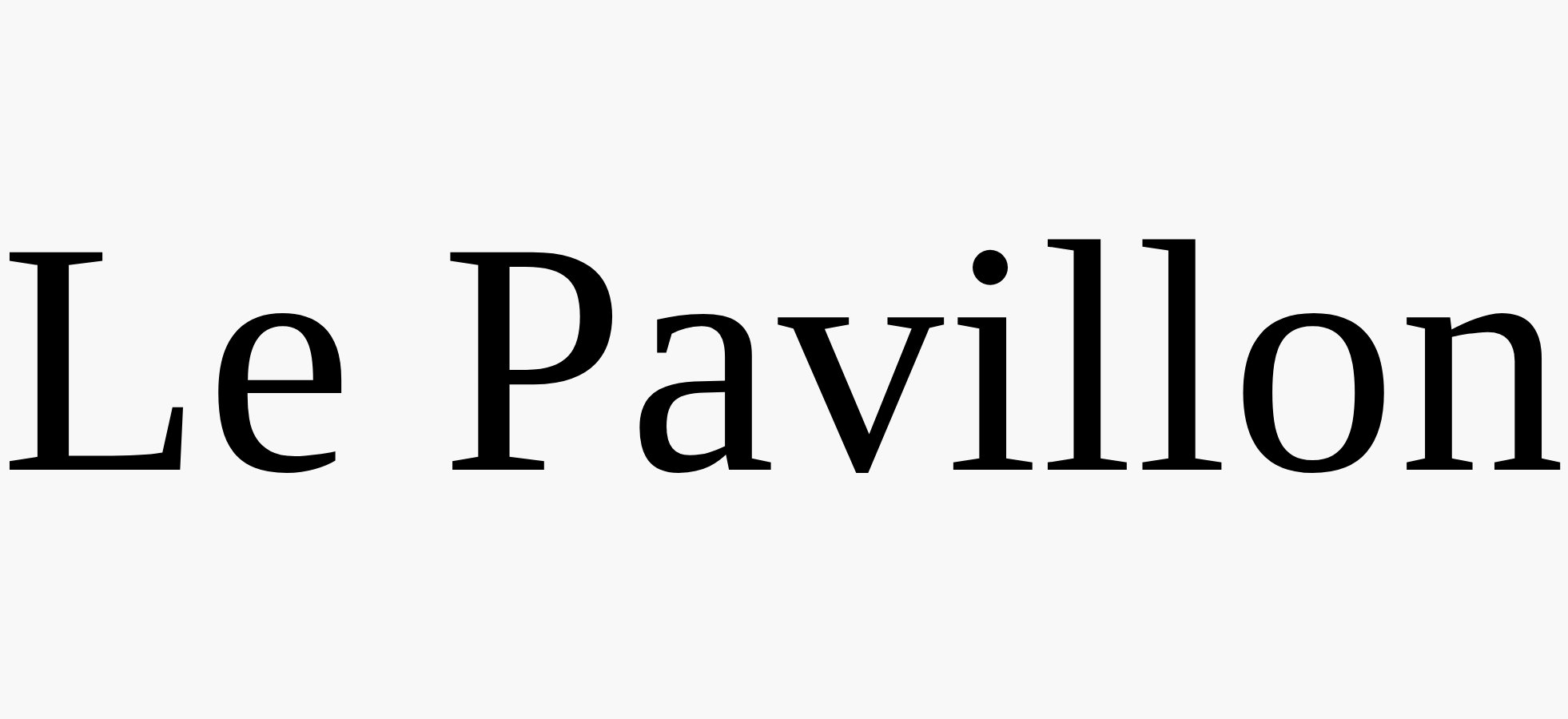 Le Pavillon - Awwwards Honorable Mention