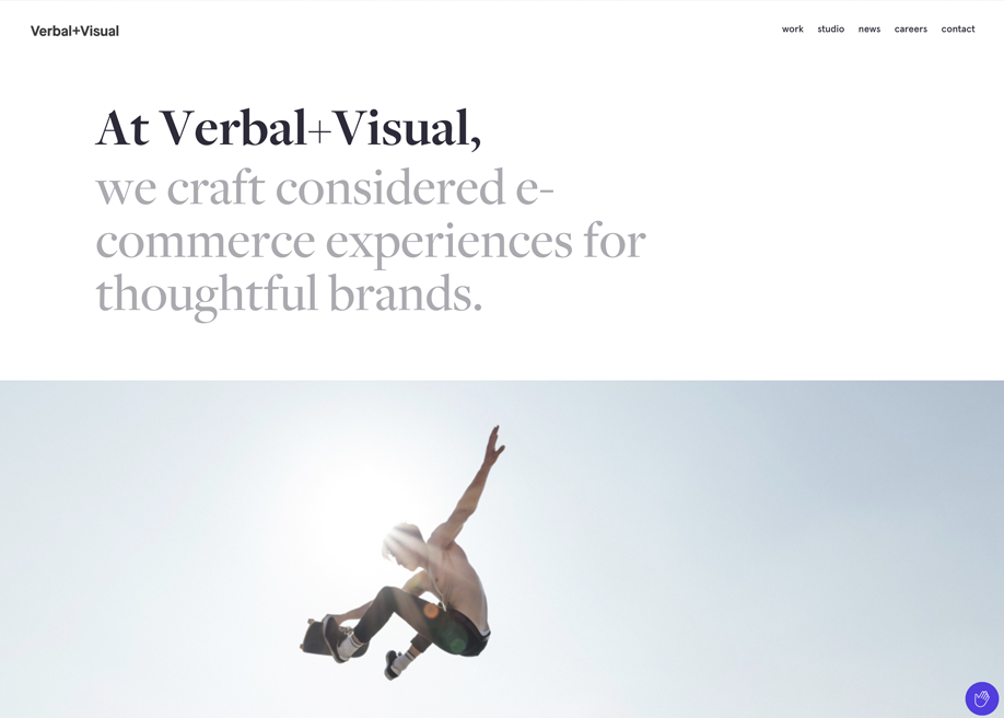 Verbal+Visual - Awwwards
