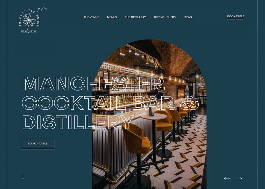 Best Blue websites | Web Design Inspiration