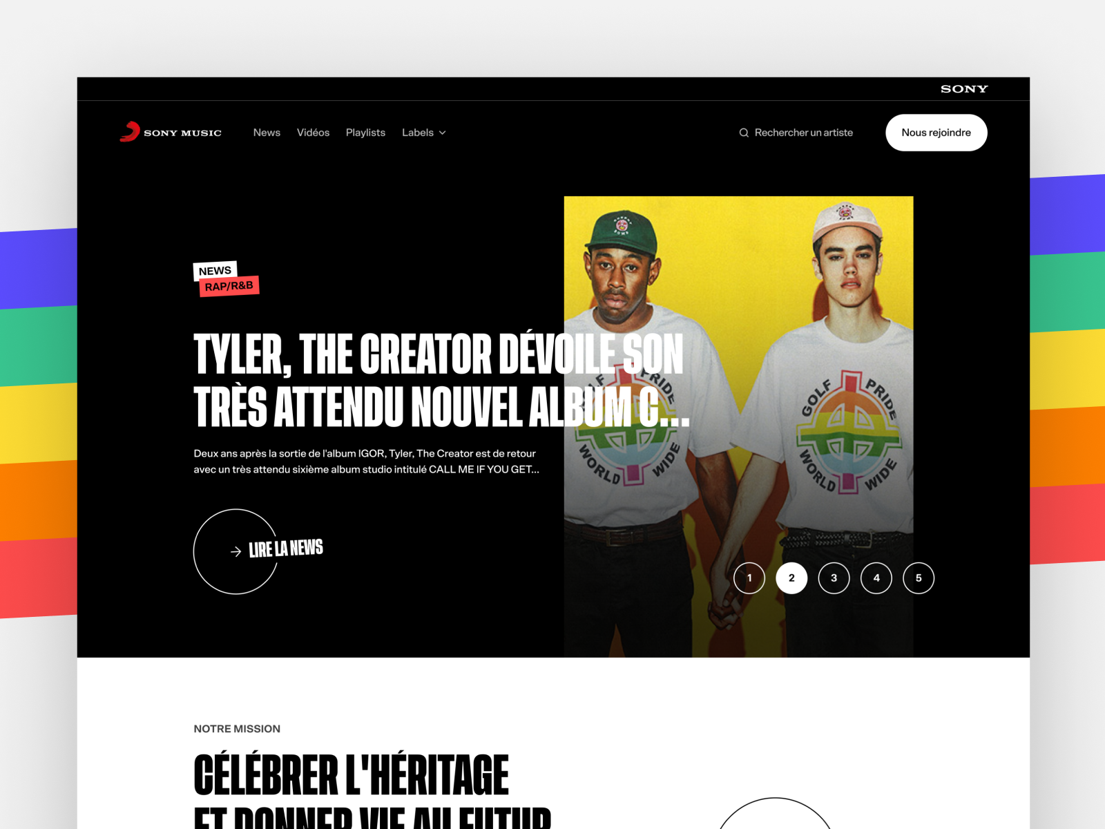 Best Music & Sound websites | Web Design Inspiration