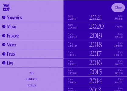 Best Music & Sound websites | Web Design Inspiration