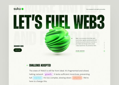 Best Green websites | Web Design Inspiration