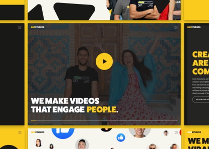 Best examples of Video in Web Design | Inspiration