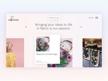 Best Pink websites | Web Design Inspiration