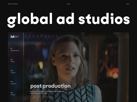 Best examples of Video in Web Design | Inspiration