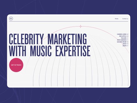 Best Music & Sound websites | Web Design Inspiration (Page 7)