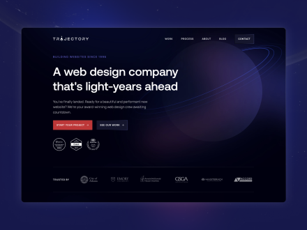 Inspiring Websites With Vector | Web Design
